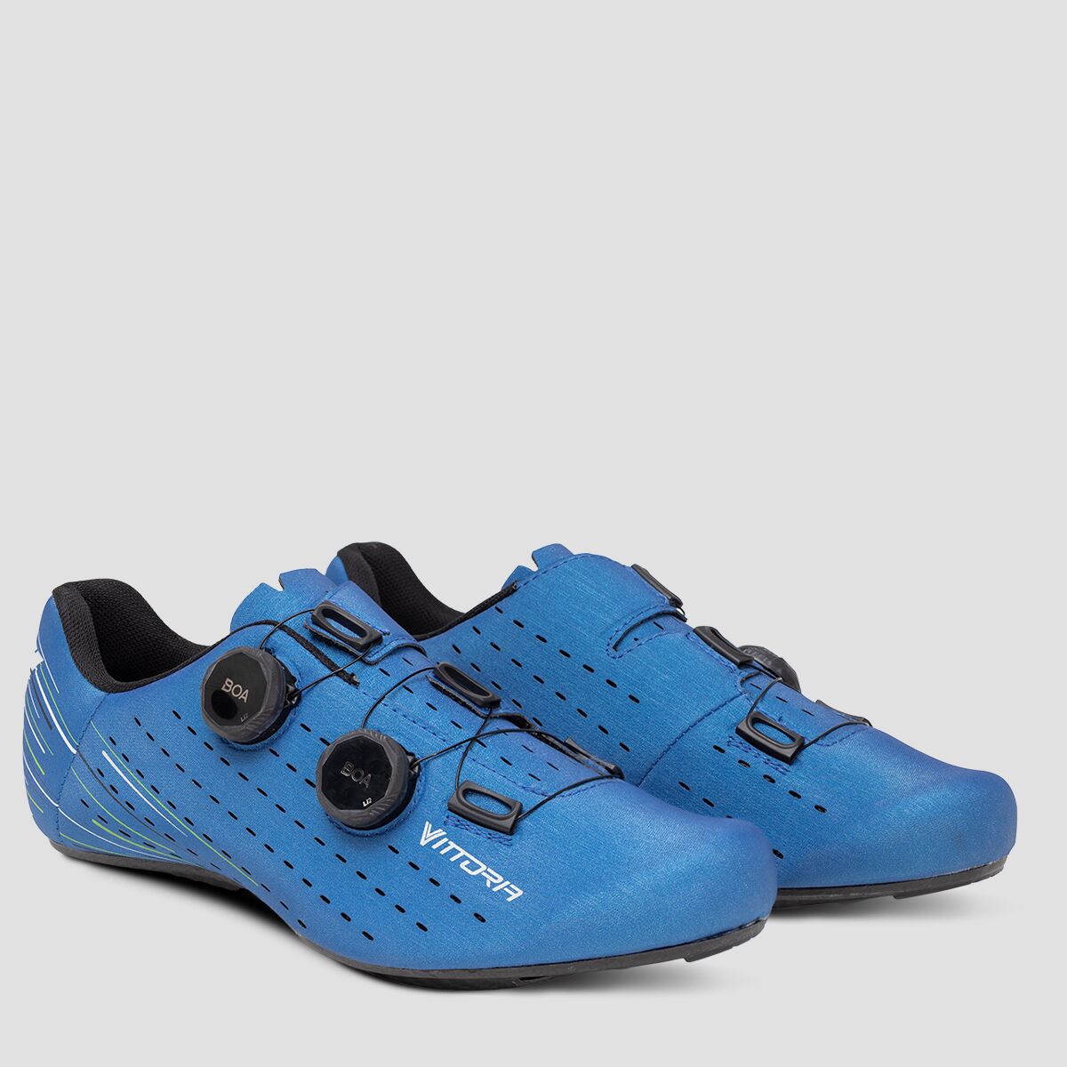 (取寄) サイクリング シューズ Vittoria Cycling Shoes Nuvola Cycling Shoe Blue/Green Vittoria Cycling Shoes Nuvola Cycling Shoe - Men
